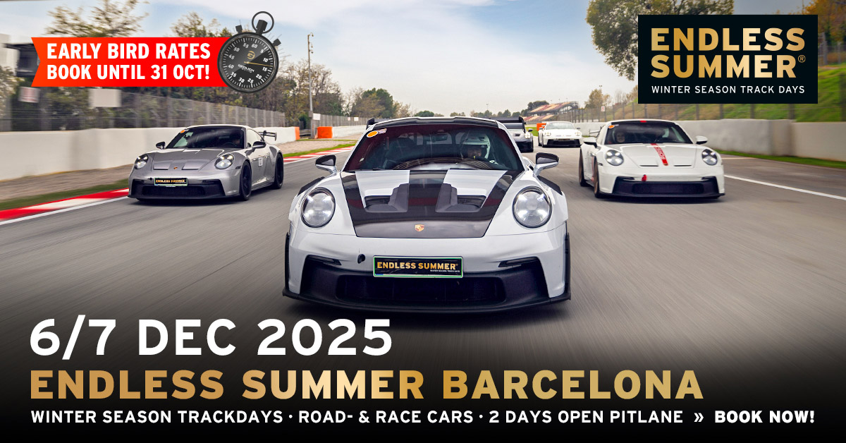 6/7 DEC '25 ENDLESS SUMMER Track days Barcelona-Cat